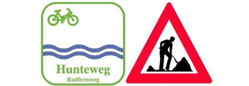 Hunteradweg: Abschnitt gesperrt - ADFC Oldenburg
